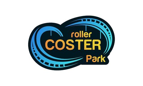 Premium Vector Roller Coaster Logo Template
