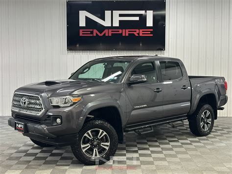 Used 2017 Toyota Tacoma Double Cab Trd Sport Pickup 4d 5 Ft For Sale