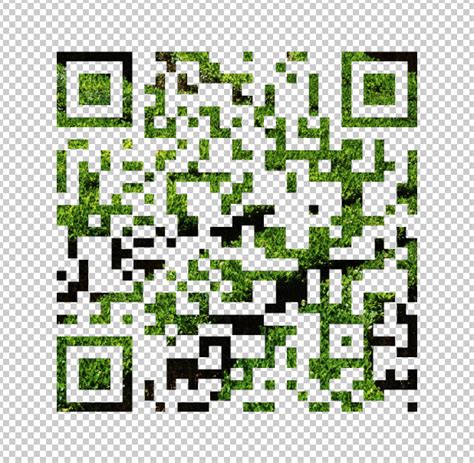 Take Out Photo QR Code Photoshop Tutorial