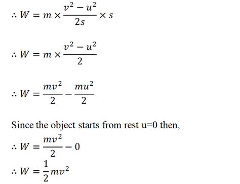 Kinetic Energy Equation Diy Projects