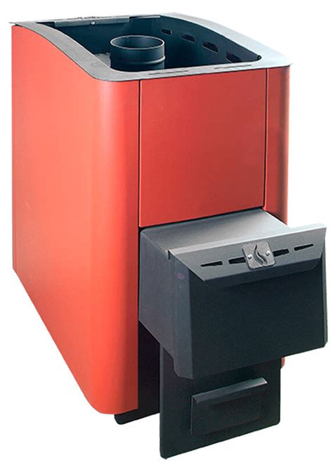 Дровяная печь Термофор Конвектика 26 терракота для бани купить банную печь в Мой Камин