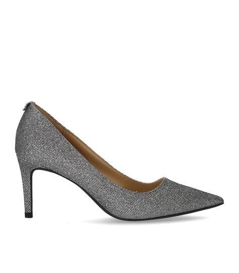 Michael Kors Alina Flex Silver Pump In Gray Lyst