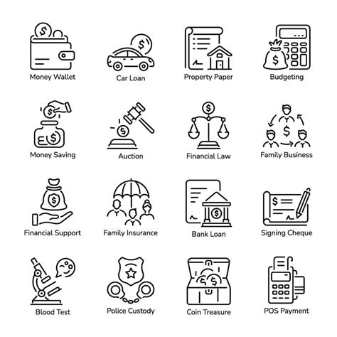 Latest Pack Of Legacies And Inheritance Linear Icons 46420988 Vector