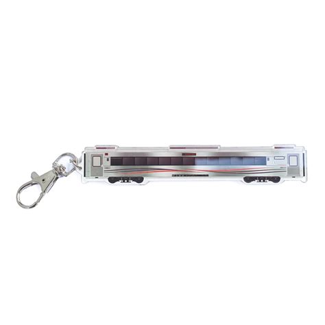 Jual Gantungan Kunci Akrilik Kereta Api Stainless Steel Gerbong Ss