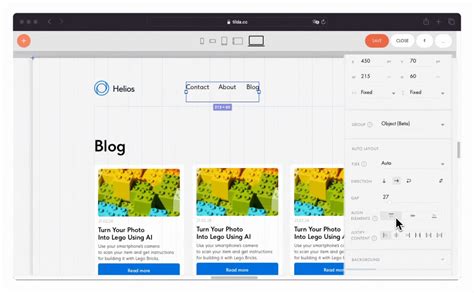 Auto Layout In Tildas Zero Block │ Tilda Help Center