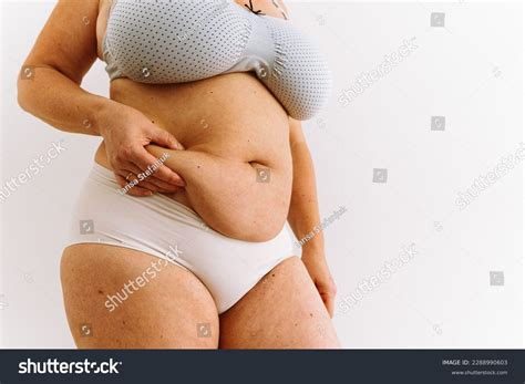 Body Woman Bikini Bra Shows Saggy Stock Photo Shutterstock