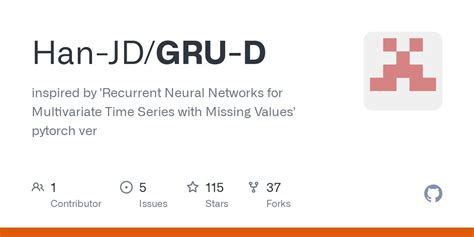 GitHub Han JD GRU D Inspired By Recurrent Neural Networks For