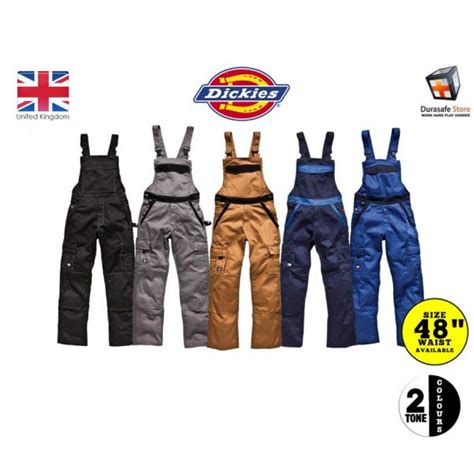 Dickies In30040 Two Tone Bib And Brace Overall Durasafe Shop