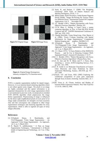 Extended Fuzzy C Means Clustering Algorithm In Segmentation Of Noisy