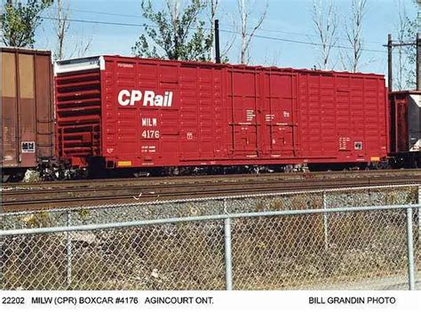 Old Canadian Railway Rolling Stock