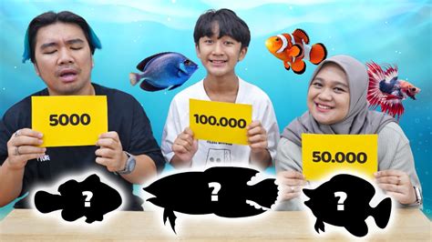 Challenge Beli Ikan Hias 5000 Vs 100000 Superduper Ziyan Youtube
