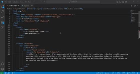 Priyanshu Kumar on LinkedIn: #portfoliowebsite #frontenddevelopment # ...