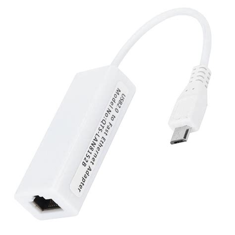 Ethernet Adapter Micro Usb Lan Adapter Usb 20 To Vicedeal