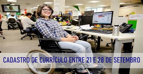 Mais de mil vagas de emprego para Pessoa Deficiência PCD
