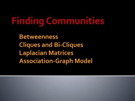 Graphs And Social Networks Ppt Download