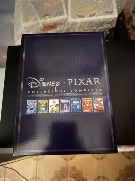Disney Pixar Collezione Completa 7 Film 10 Dvd Ologramma Toy