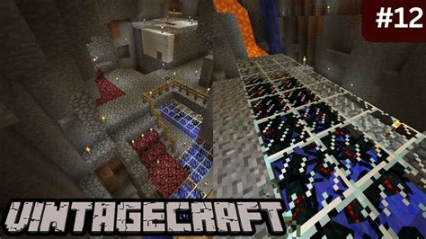 Vintagecraft 12 Double Cave Spider Spawner Farm Youtube