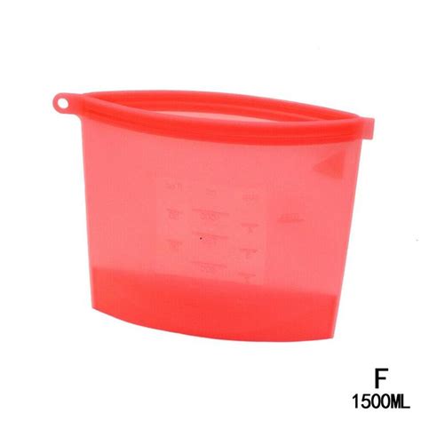 Badu Bg Силиконови торбички за съхранение на храна за многократна употреба Торбички за