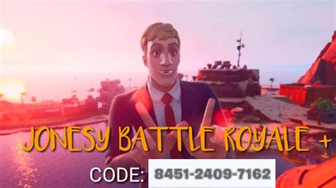 JONESY BATTLE ROYALE Fortnite Creative Map Code Dropnite