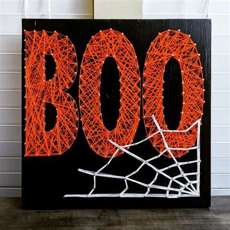 Halloween String Art String Art Halloween Crafts Fall Halloween Crafts