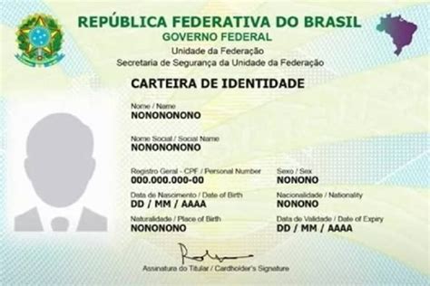 Território Notícias Novo RG digital será obrigatório em todo Brasil