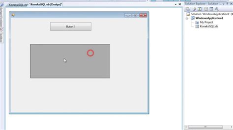 Cara Koneksi Vb Net Dengan Sql Server Youtube
