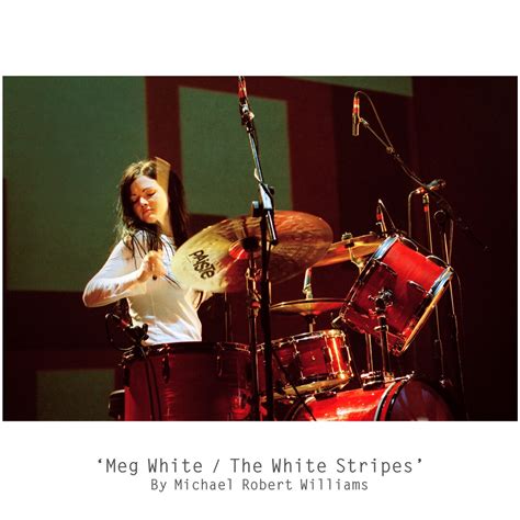 Meg White Of The White Stripes Original Photographic Print Signed By The Photographer Michael