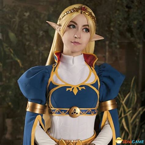 《塞尔达传说：旷野之息》公主cg级精美cos很养眼