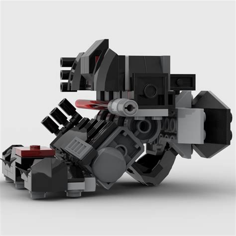 Lego Moc Darth Vader Mech Hallway By Sgtscoopy Rebrickable Build