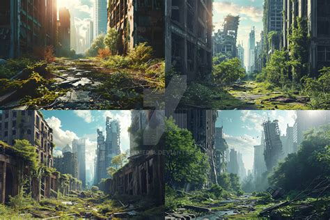 8100 Art Of Post Apocalyptic Wasteland With Crumb By Gabimedia On