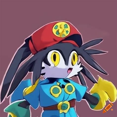 Klonoa Wearing Links Kokiri Outfit In A Courageous Stance On Craiyon