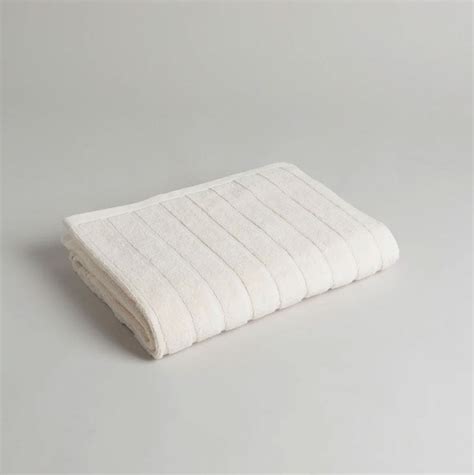 Baina St Clair Bath Towel Ivory Moi On George