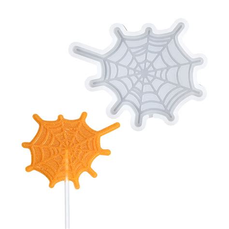 Silicone Spiderweb Lollipop Mould Bakers Boutique