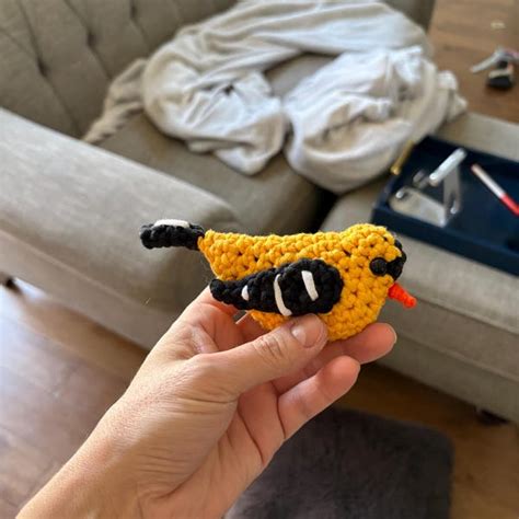 Piping Plover Written Crochet Pattern Realistic Crochet Amigurumi