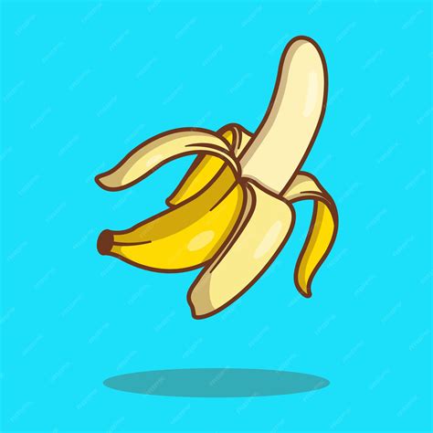 Premium Vector Banana Fruit Cartoon Vector Icon Illustration Food