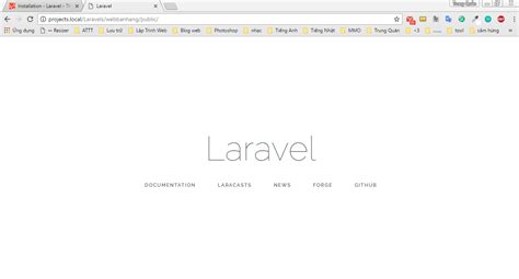 H Ng D N C I T Laravel S D Ng Openserver Tr N Windows Trungquandev