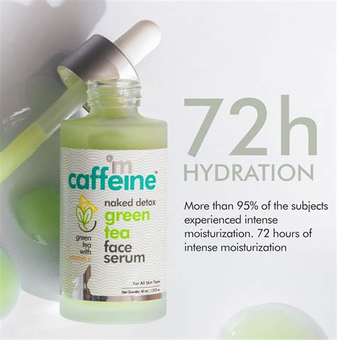 Buy Green Tea Face Serum With Hyaluronic Acid 40ml Online In India