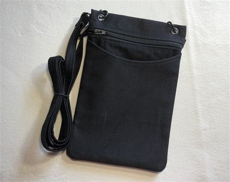 Small Fabric Crossbody Bag Black And White Boho Paisley Tapestry Travel