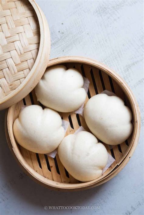 Sourdough Baozisteamed Buns With Tangzhong