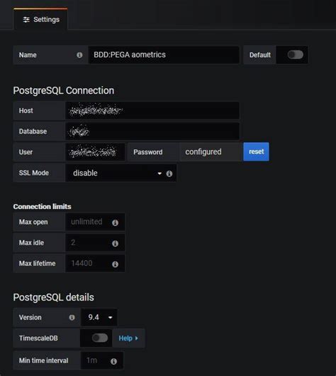 Disabling Data Points Outside Time Range Message Time Series Panel