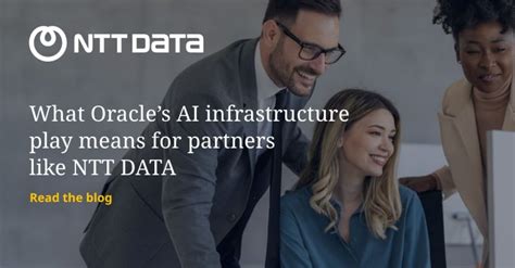 How Oracles Ai Infrastructure Benefits Ntt Data Ntt Data Inc Posted On The Topic Linkedin