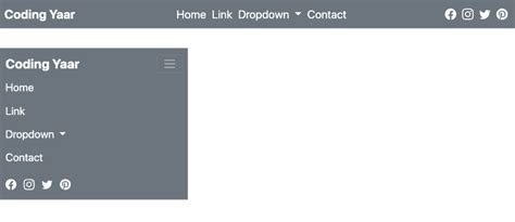 Bootstrap Navbar Dropdown On Hover Coding Yaar