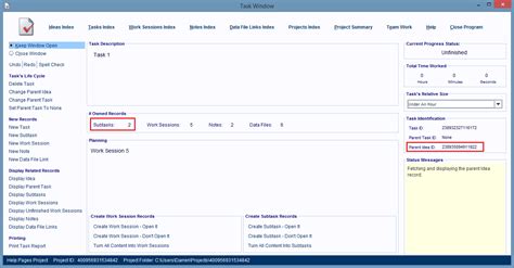Changing A Task S Parent Record