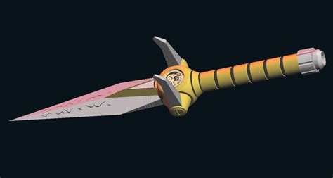 Power Dagger Stl 3d Print File Ranger Etsy