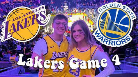 Lakers Vs Warriors Game 4 Vlog Nba Playoffs Youtube