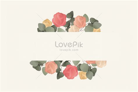 꽃 카드 배경 일러스트 무료 다운로드 Lovepik