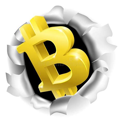 Bitcoin Sign Eyes Emoticon Emoji Stock Vector Illustration Of