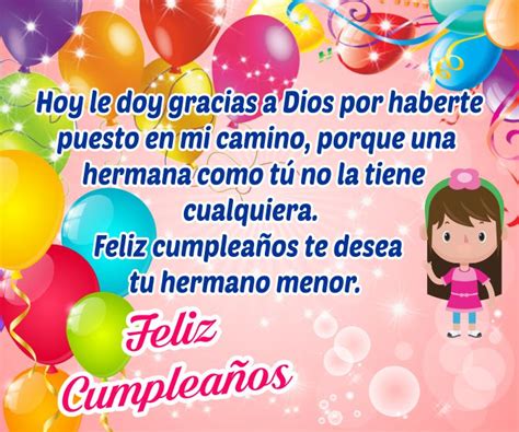 Álbumes 99 Foto Tarjeta De Cumpleaños Para Una Hermana Muy Querida