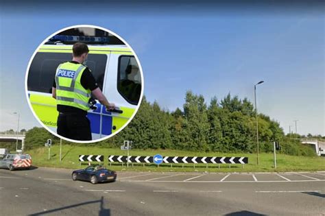 Edinburgh Traffic Heavy Traffic On A720 And M8 After Collision At