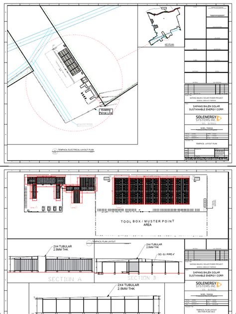 Tempacil Plan Layout Pdf Hydrology Water
